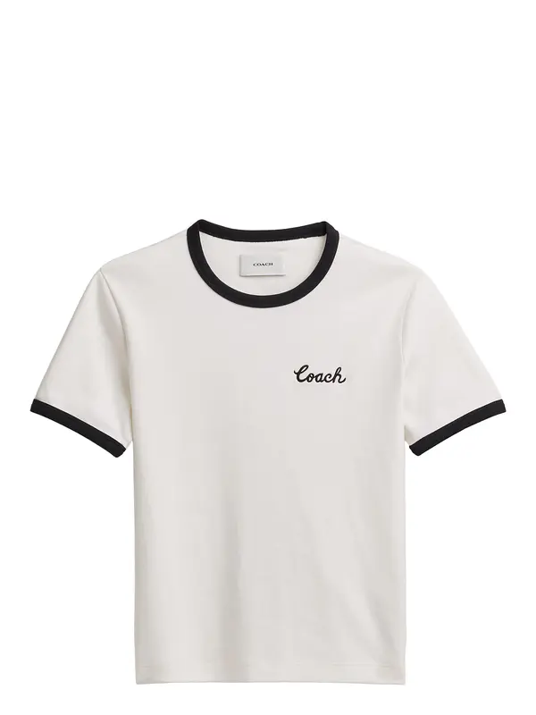 COACH Ringer T-shirt - White