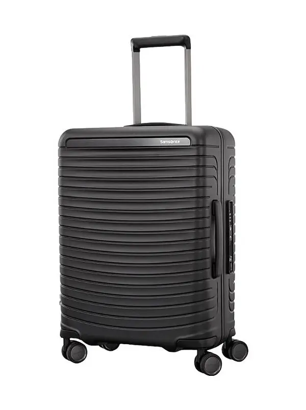 SAMSONITE Framelock Max Carry On Spinner Suitcase - Asphalt Black