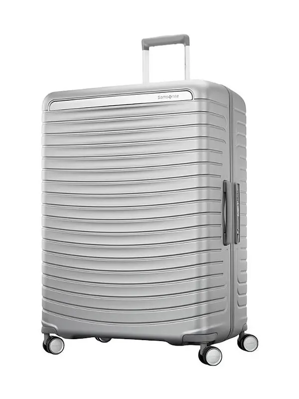 SAMSONITE Framelock Max Large Spinner Suitcase - Glacial Silver