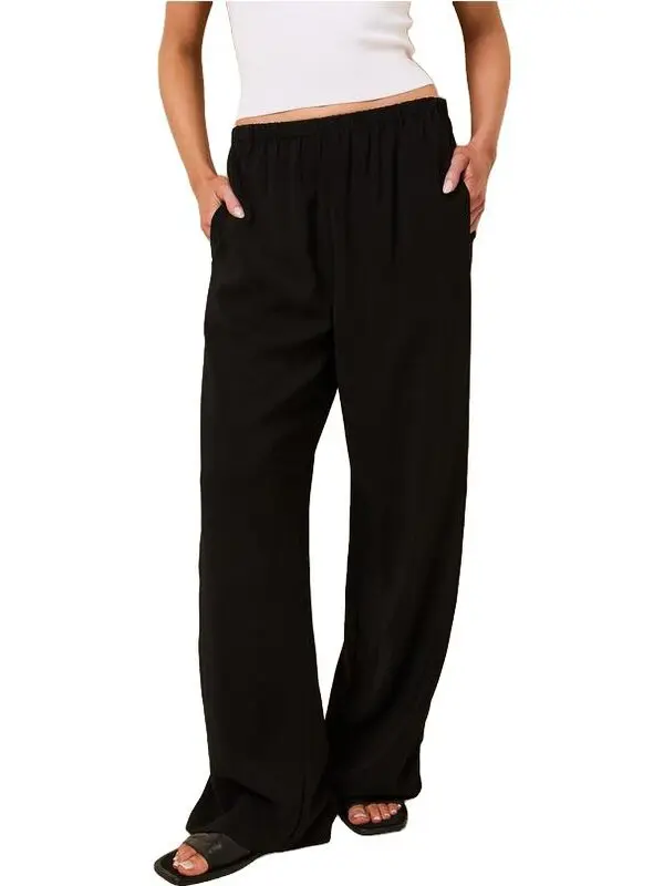 Solid & Striped Monaco Relaxed Pant - Black