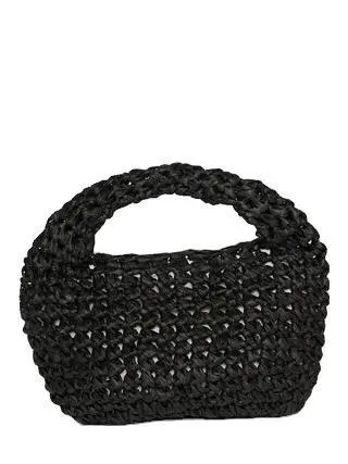 Velvet By Graham & Spencer Micro Slouch Bag - Black