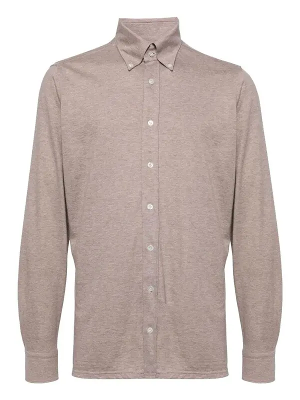 N.peal Cotton-cashmere Blend Shirt - Neutrals
