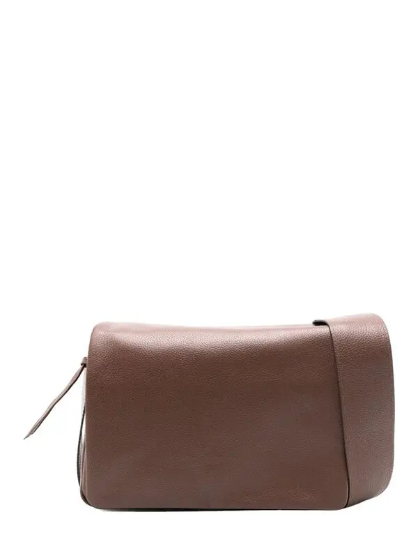 STUDIO CHOFAKIAN Debby Leather Crossbody Bag - Brown