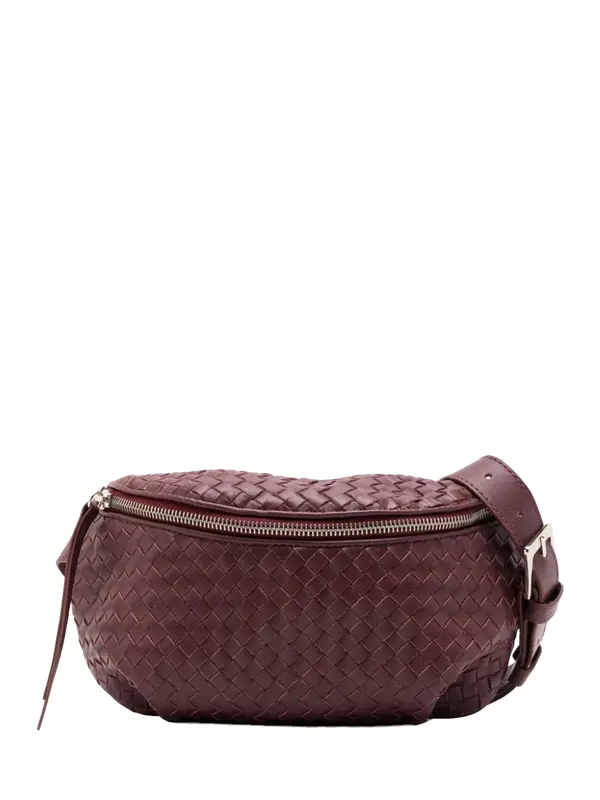 STUDIO CHOFAKIAN Orsay Interwoven Belt Bag - Red
