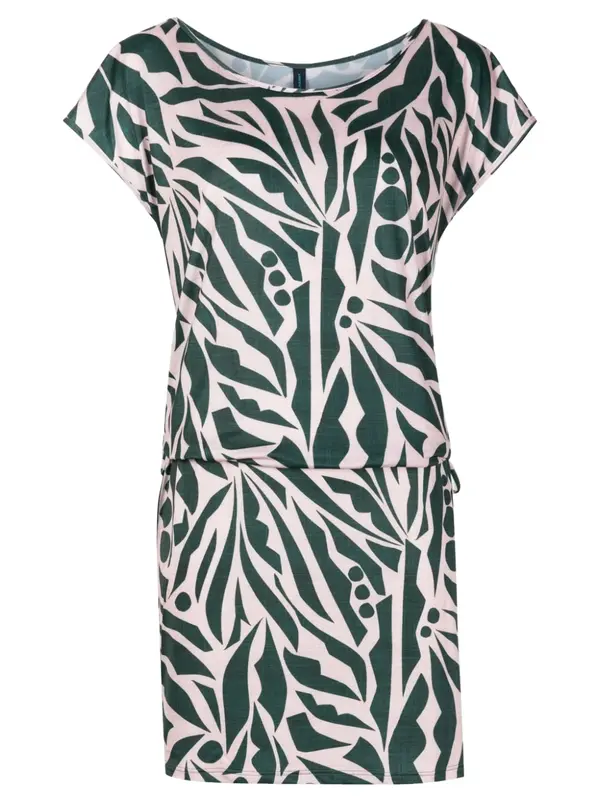 LYGIA & NANNY Shiva Graphic-print Minidress - Green