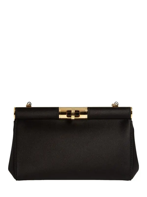 Dolce & Gabbana Small Marlene Shoulder Bag - Black