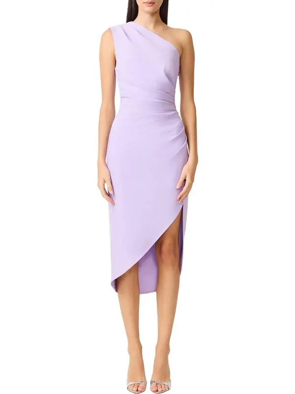 ELLIATT Xara One-shoulder Cocktail Dress - Lilac