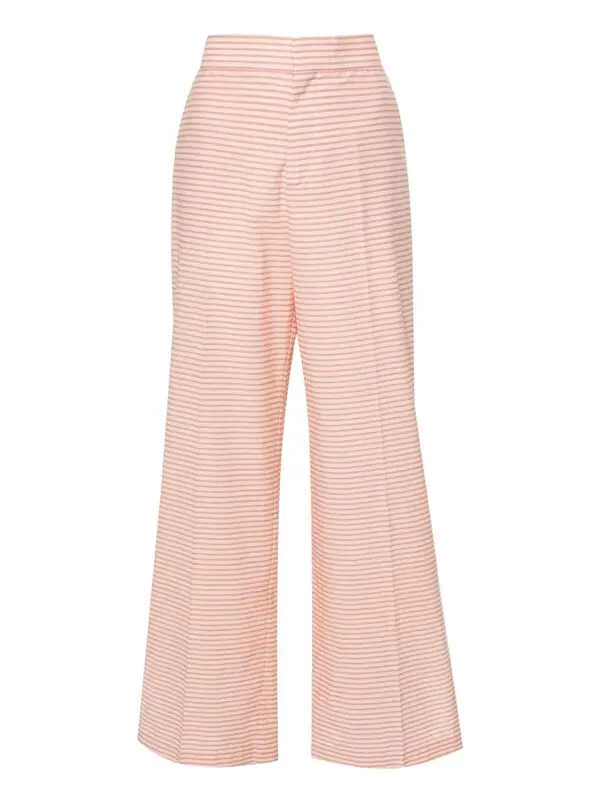 AERON Bliss Striped Palazzo Pants - Pink