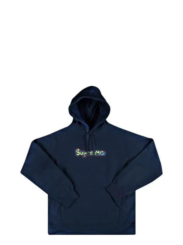 Supreme Gonz Logo Hooded Sweatshirt - Blue
