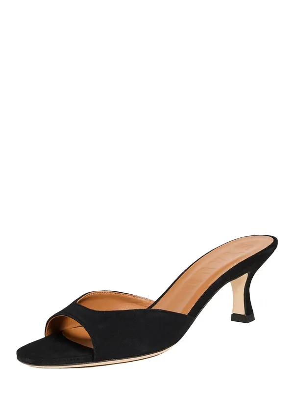 Staud Brigitte Mules - Black