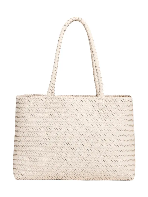 Madewell Woven Tote - Alabaster