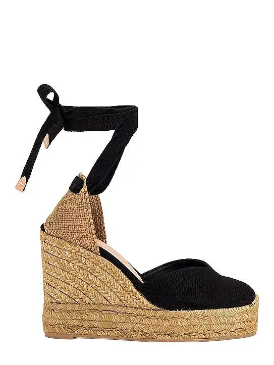 CastaÑer Chiara Espadrille - Black