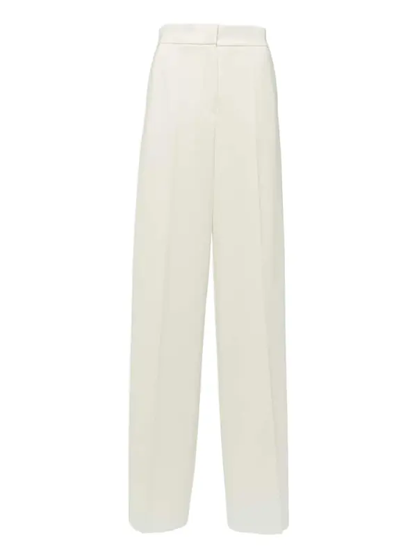 Max Mara Ercole Straight Pants - White