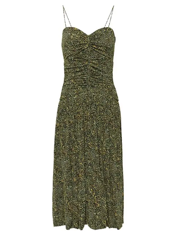 Isabel Marant Étoile Elisabeth Printed Midi Dress - Multicoloured