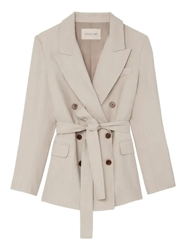 HEIRLOME Luisa Blazer - Natural
