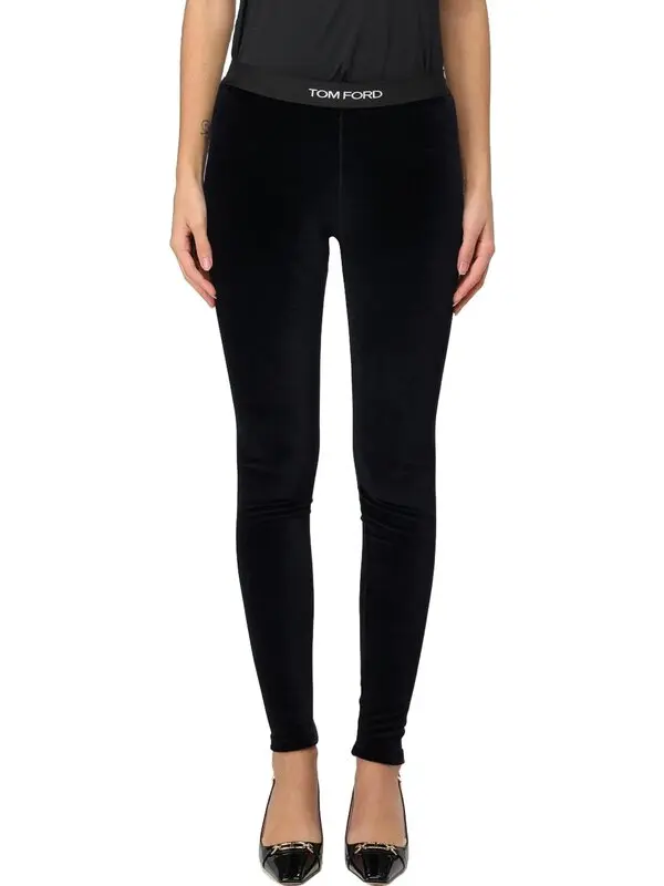 TOM FORD Slim Leg Pants - Blue