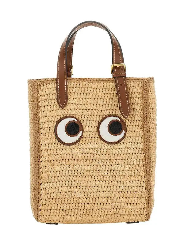 ANYA HINDMARCH Mini Top Handle Bag - Beige