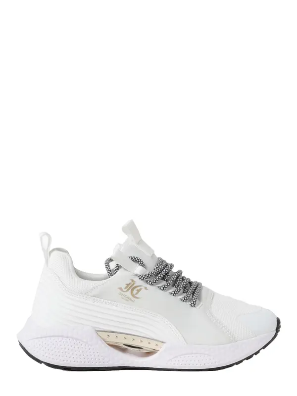 Just Cavalli Lace Up Sneakers - White