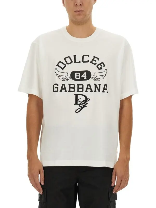 Dolce & Gabbana Cotton T Shirt - White
