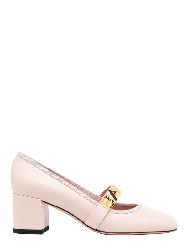 Bally Spell 55mm Leather Pumps - Pink