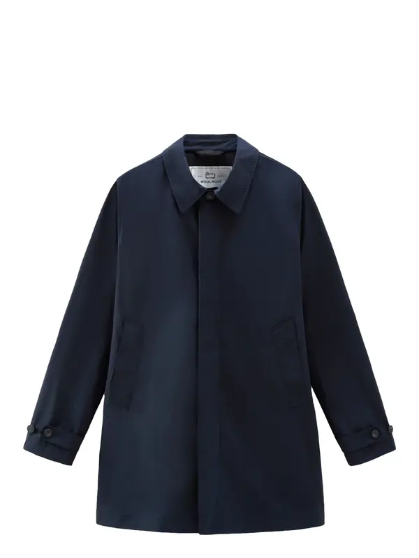 Woolrich City Trench Coat - Blue