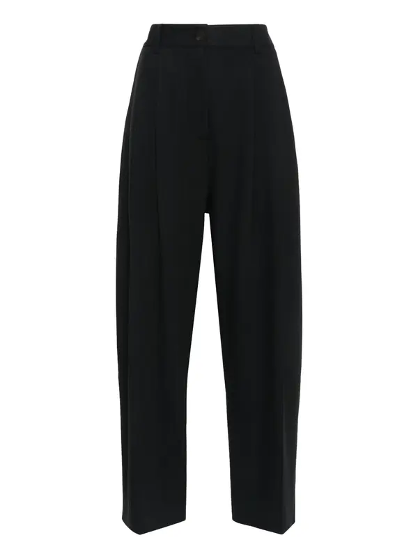 Studio Nicholson Twill Palazzo Trousers - Blue