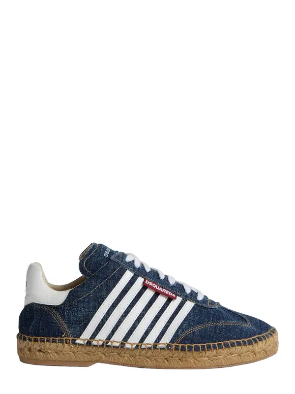 Dsquared2 Denim Espadrille Sneakers - Blue