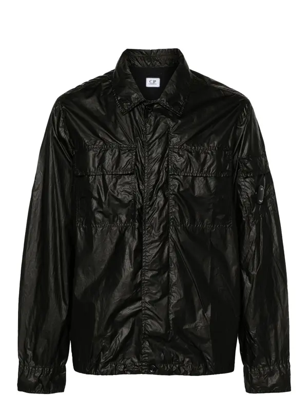 C.P. COMPANY Cs Ii Lens-detail Shirt Jacket - Black
