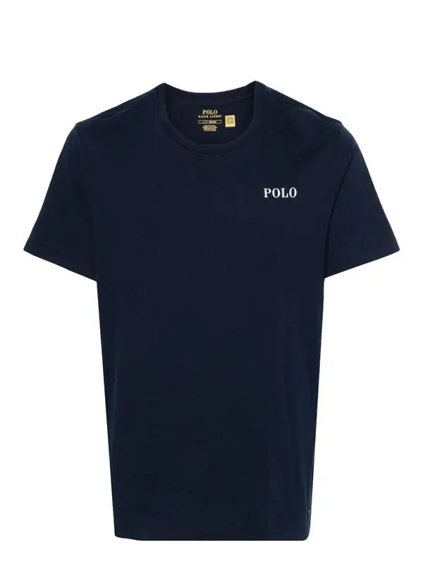 Polo Ralph Lauren Logo-print Cotton T-shirt - Blue