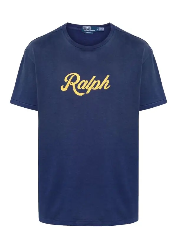 Polo Ralph Lauren Logo-printed Cotton T-shirt - Blue