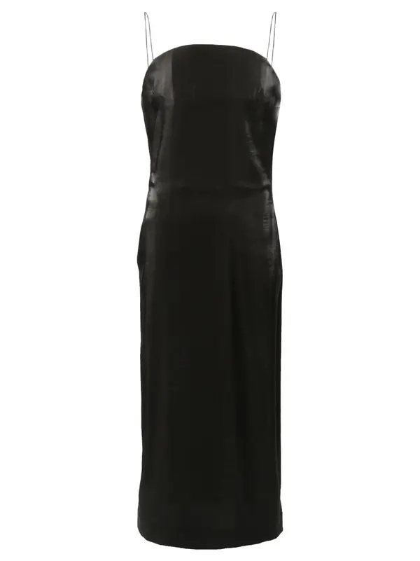 Jacquemus La Robe Carino Midi Dress - Black