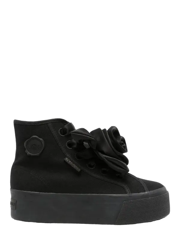Viktor & Rolf X Superga High-top Sneakers - Black