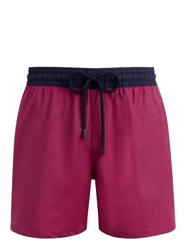 Vilebrequin Logo Appliqué Swim Shorts - Pink