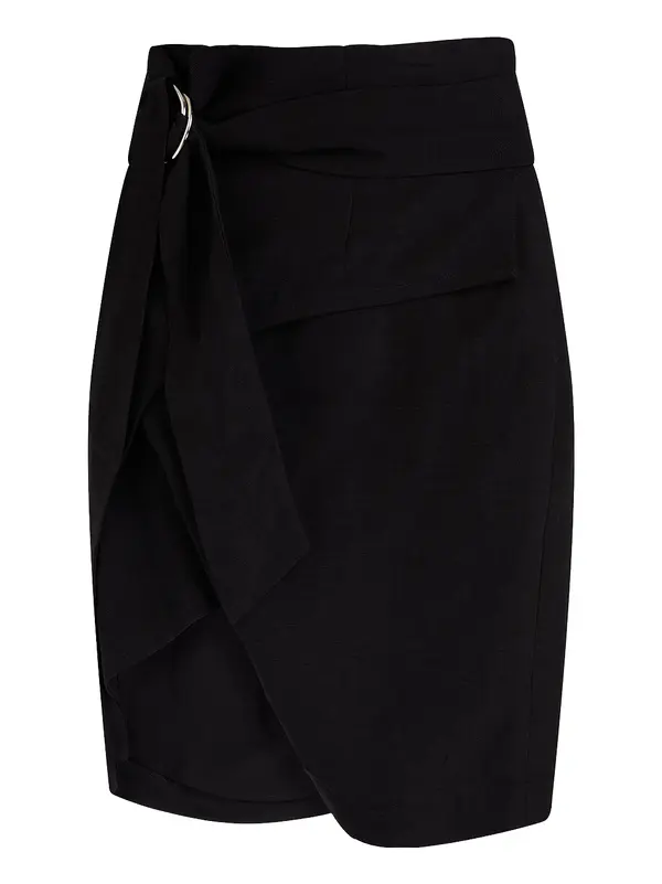 IRO PARIS Lodi Asymmetric Skirt - Black