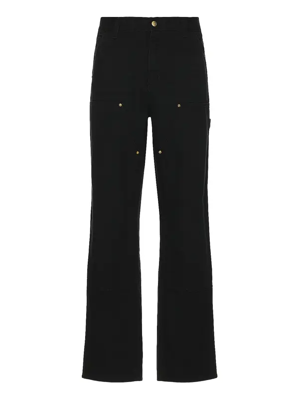 Carhartt Work In Progress Double Knee Pant - Black Aged Canvas