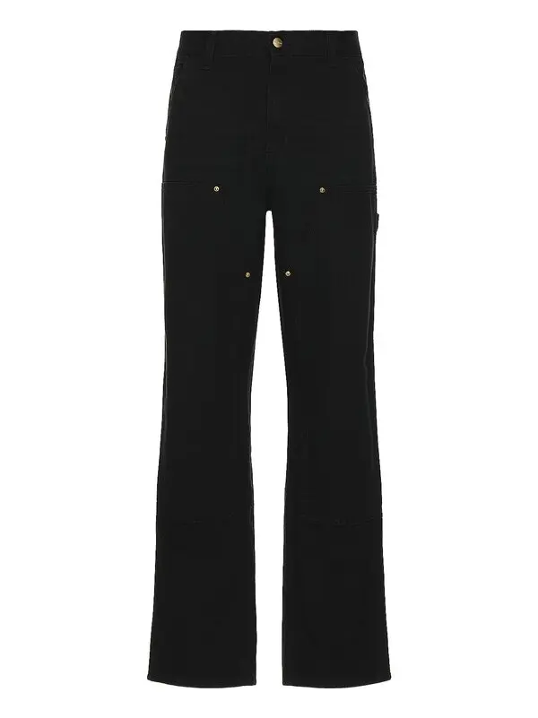 Carhartt Work In Progress Double Knee Pant - Black Aged Canvas