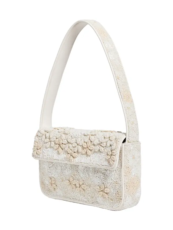 Staud Tommy Beaded Shoulder Bag - Garden Party