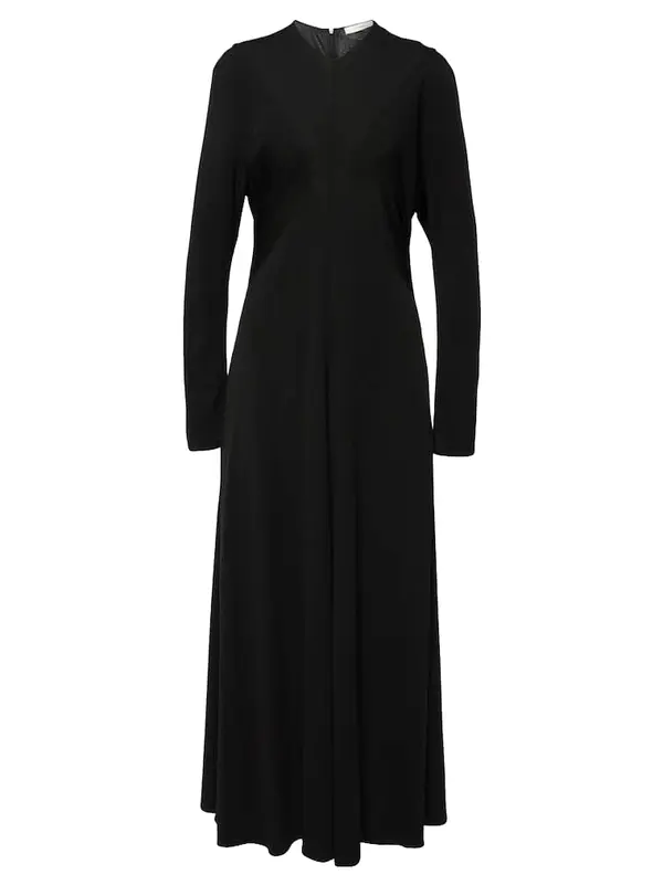 THE ROW Jersey Maxi Dress - Black