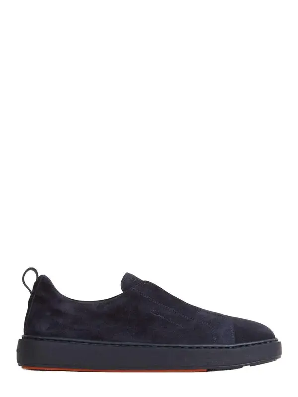 Santoni Slip-on Sneakers - Navy Blue