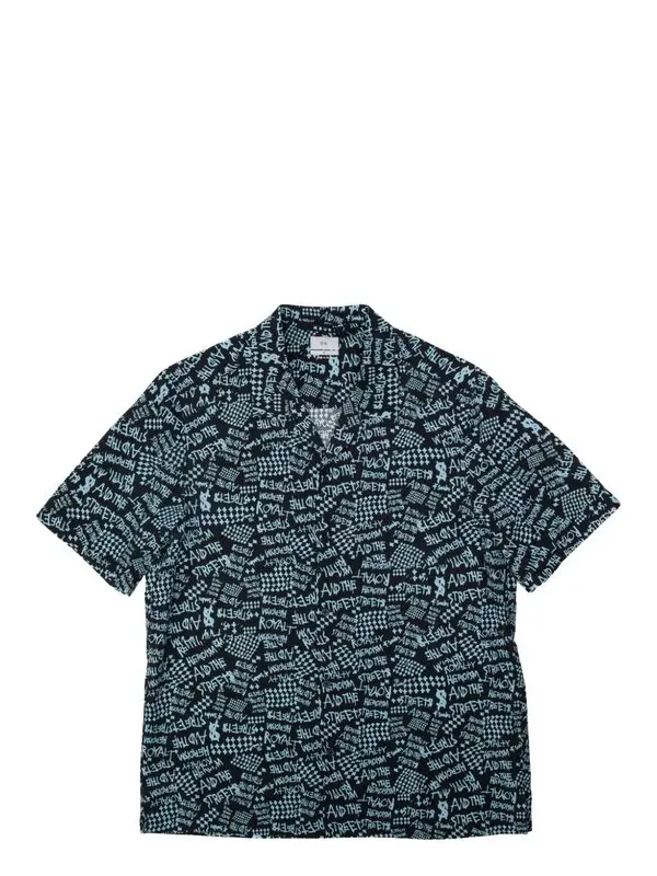 Ksubi Heroism Text-print Tencel Shirt - Black