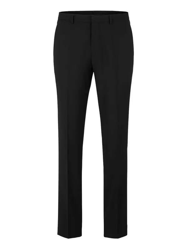 Hugo Tailored Tapered Trousers - Black