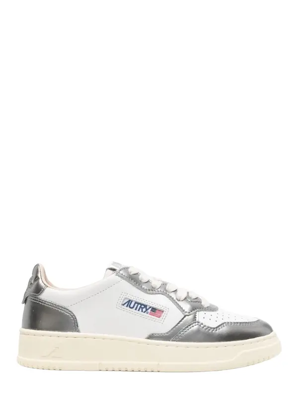 AUTRY Medalist Leather Sneakers - Grey