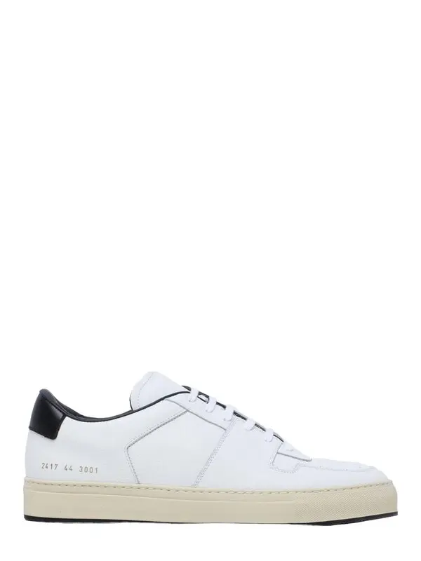 COMMON PROJECTS Decades Leather Sneakers - White