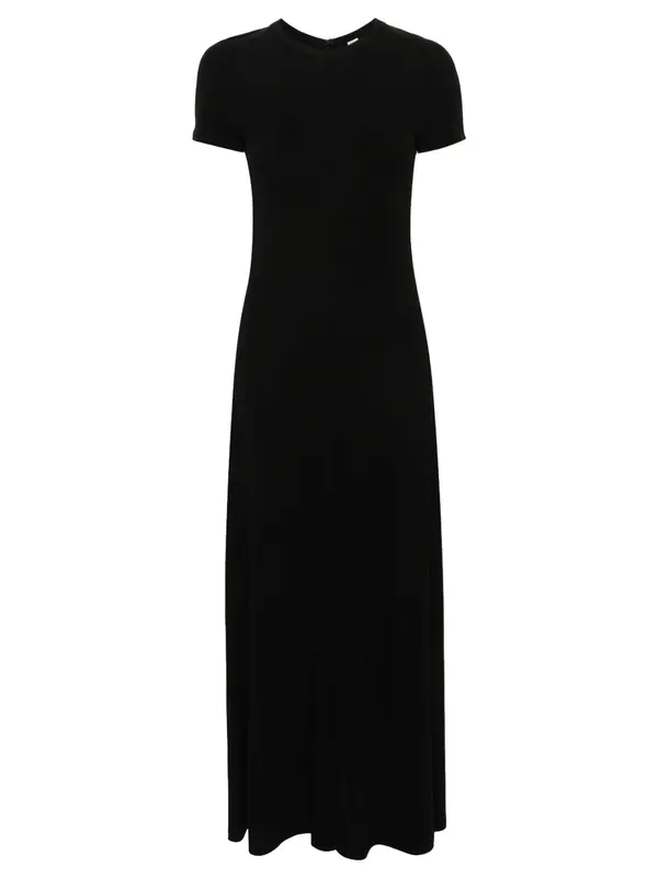 TOTÊME Fluid Jersey Maxi Dress - Black