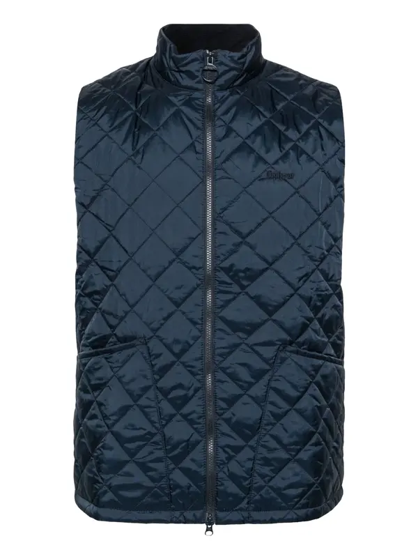 Barbour Monty Quilted Gilet - Blue