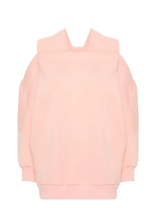 IOANA CIOLACU Cold-shoulder Sweatshirt - Pink
