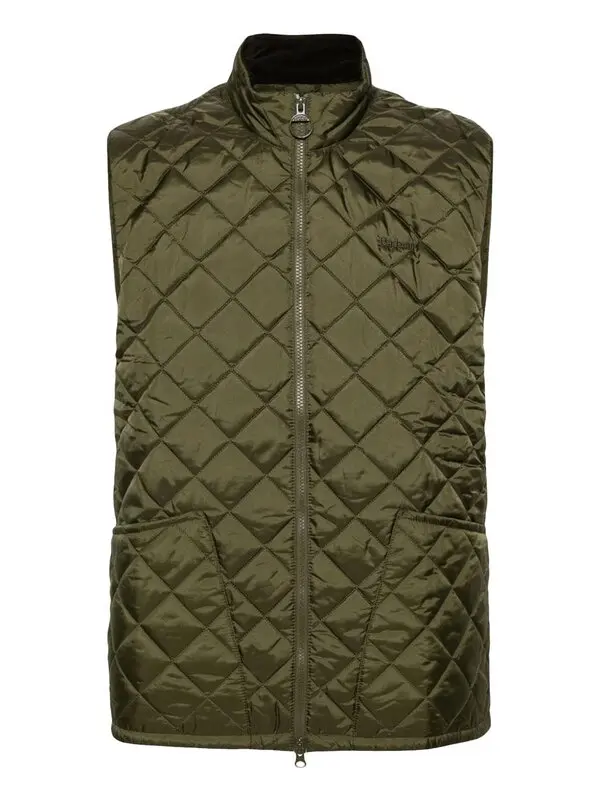 Barbour Monty Quilted Gilet - Green