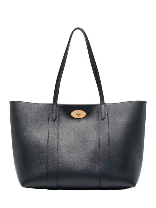 Mulberry Grained Leather Tote Bag - Blue
