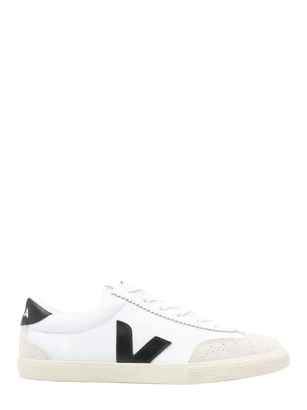 VEJA V-10 Panelled Sneakers - White
