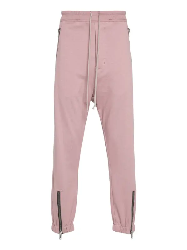 Rick Owens Drawstring-fastening Track Pants - Pink